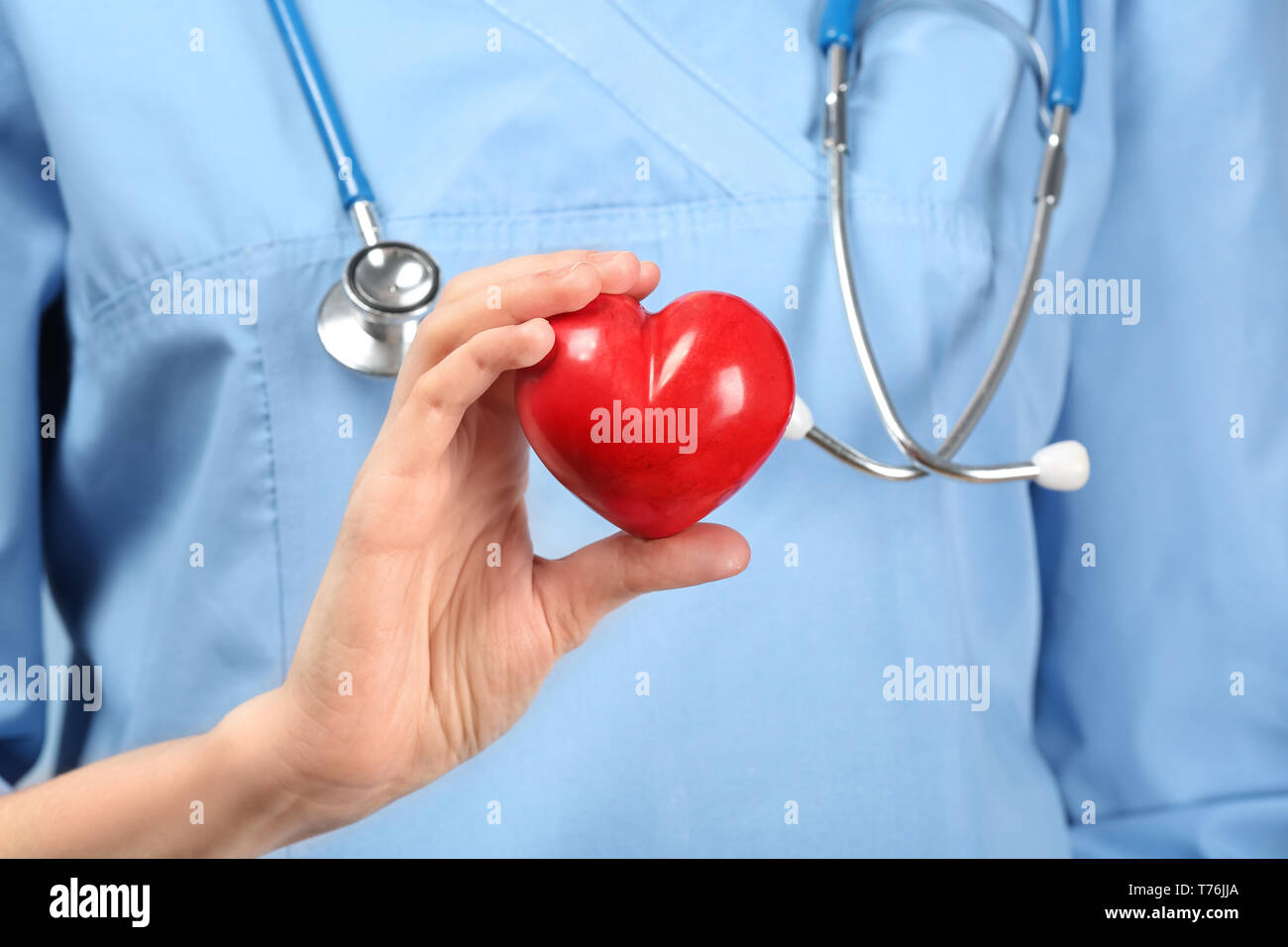 Staff red blue uniform hi-res stock photography and images - Alamy