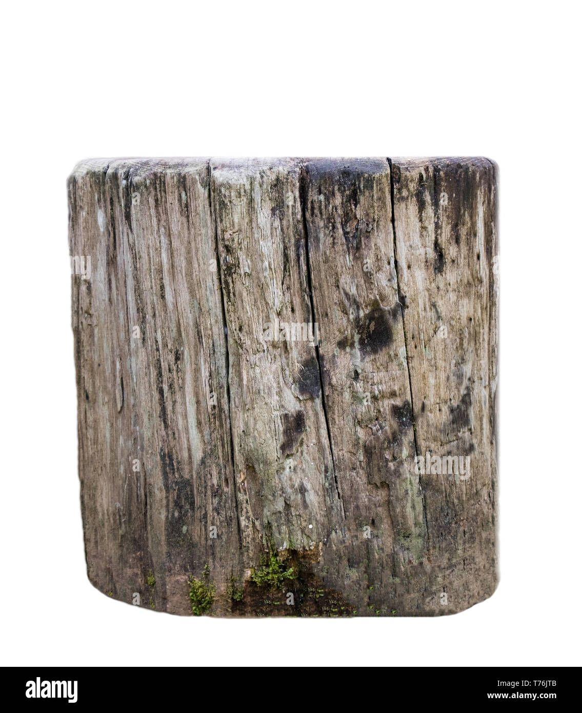 Decay wood split Cut Out Stock Images & Pictures - Alamy