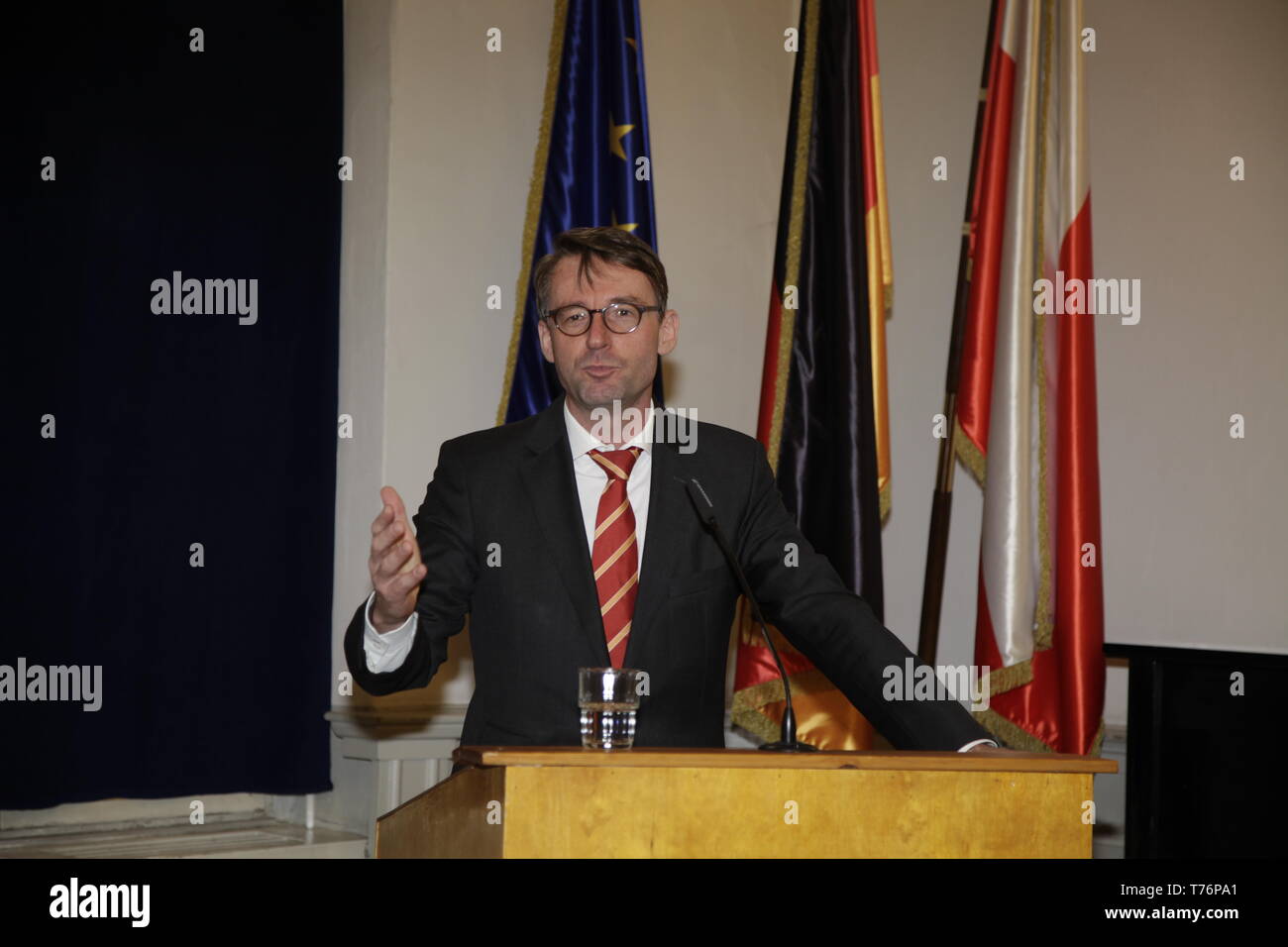 Ministerpräsident des Freistaates Sachsen Michael Kretschmer Stock ...