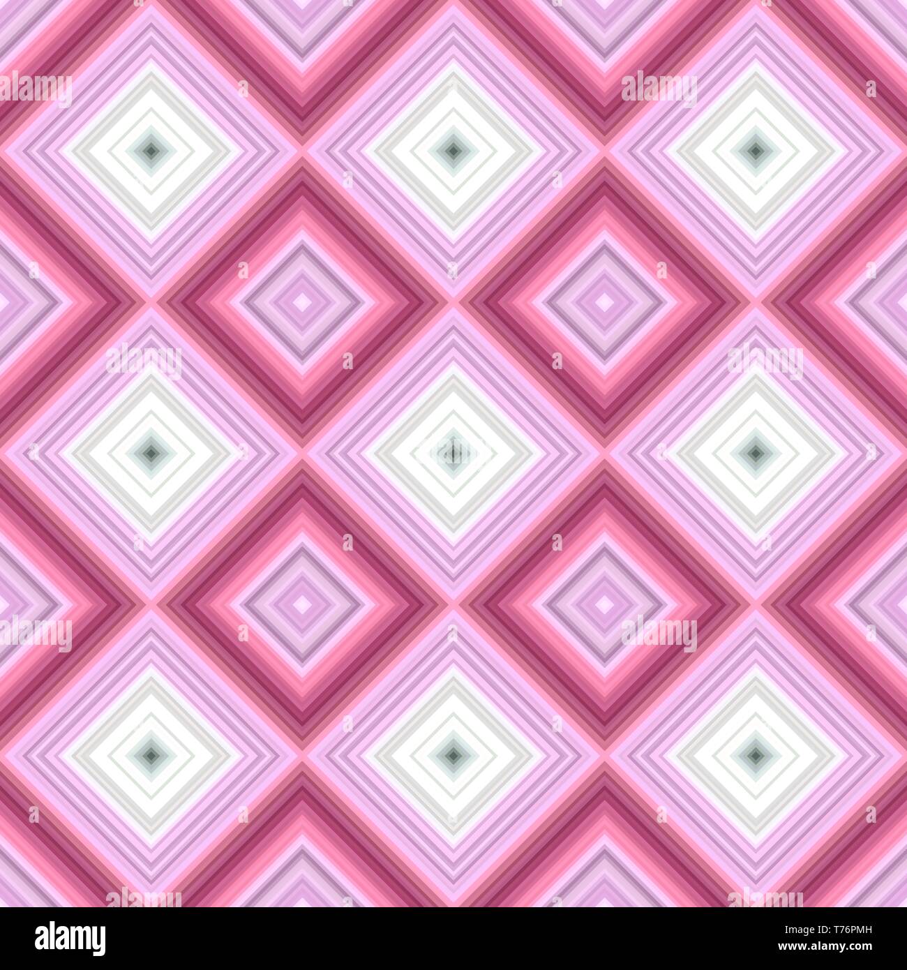 Pink seamless diagonal square pattern - vector mosaic tile background Stock Vector Image & Art ...