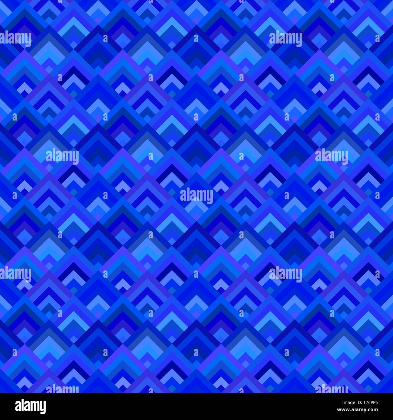 Blue seamless diagonal shape pattern - vector tile mosaic background graphic Stock Vector Image ...