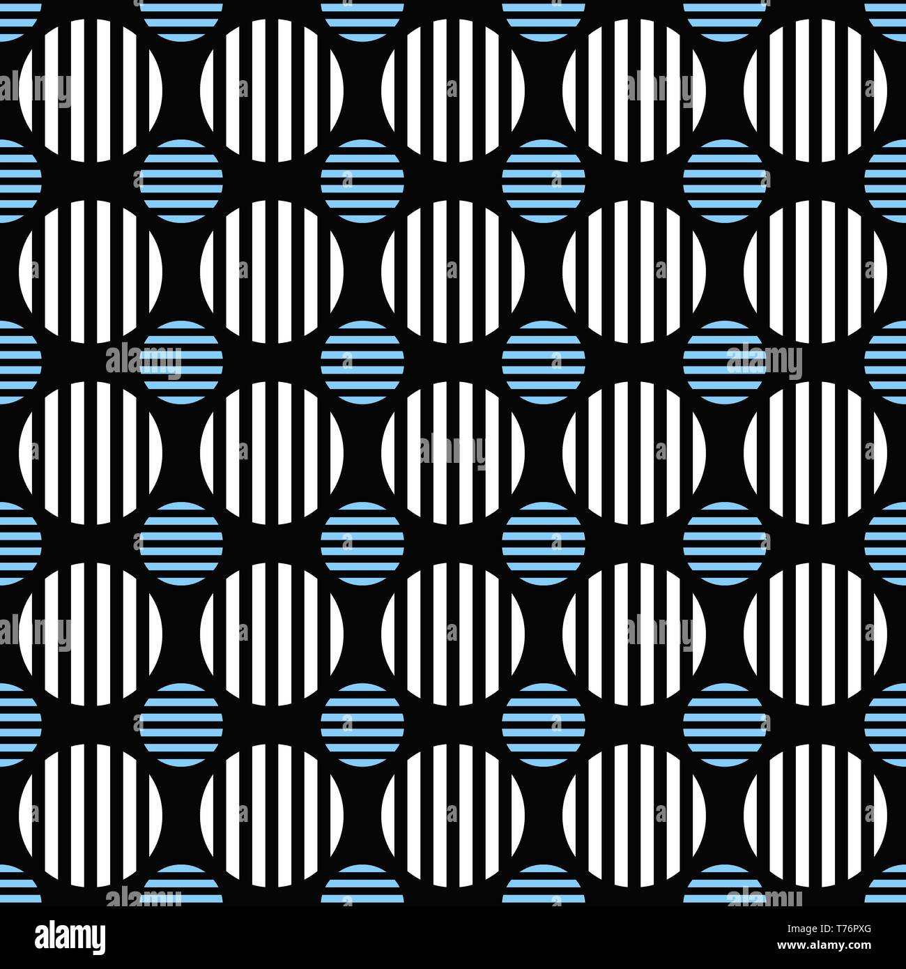 Abstract Repeating Pattern Vector Circle Background Illustration