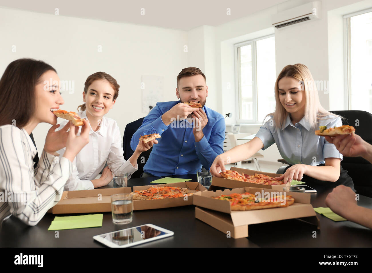 Office meeting snack table hi-res stock photography and images - Alamy
