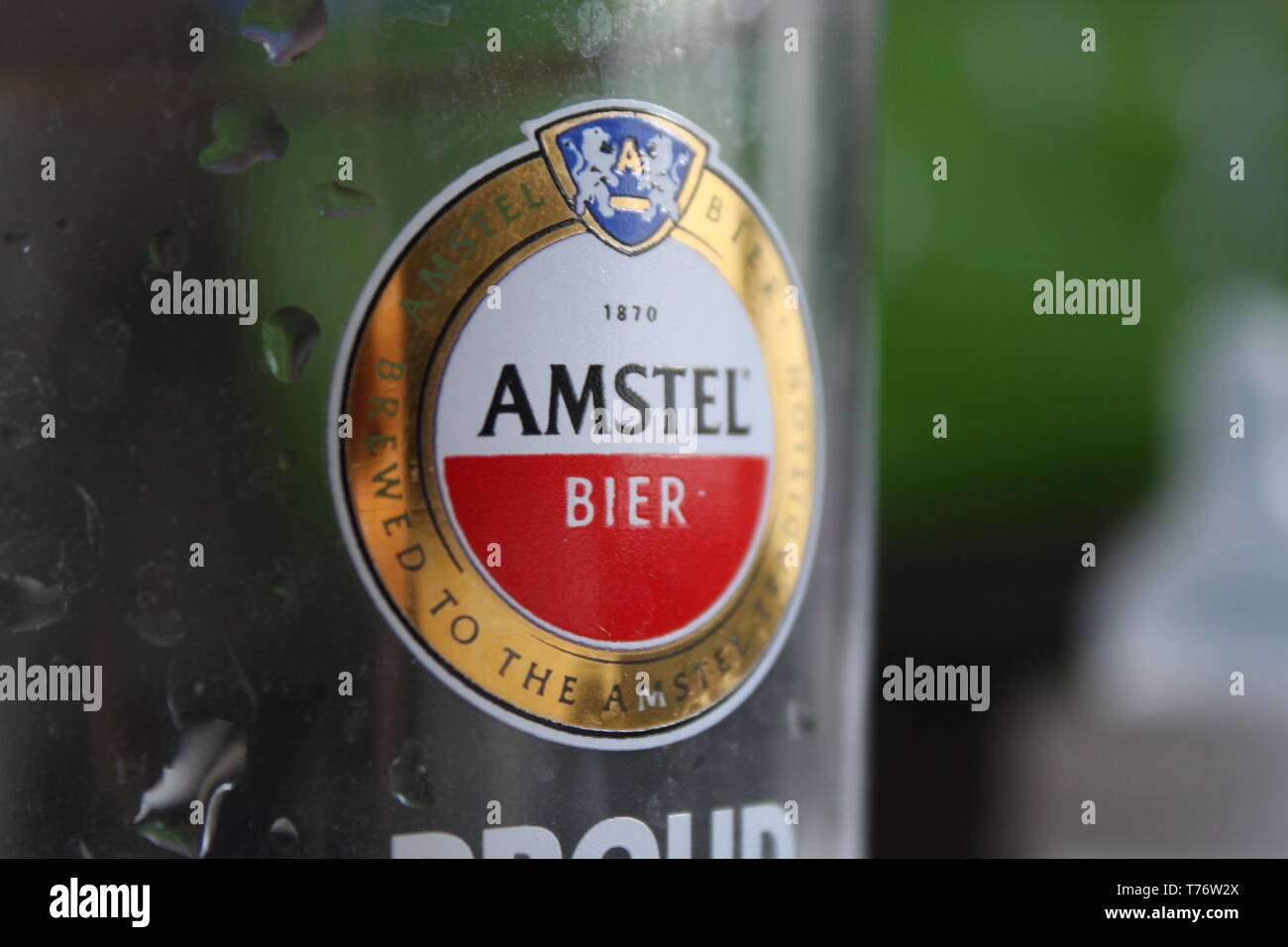 Amstel beer glass hi-res stock photography and images - Alamy