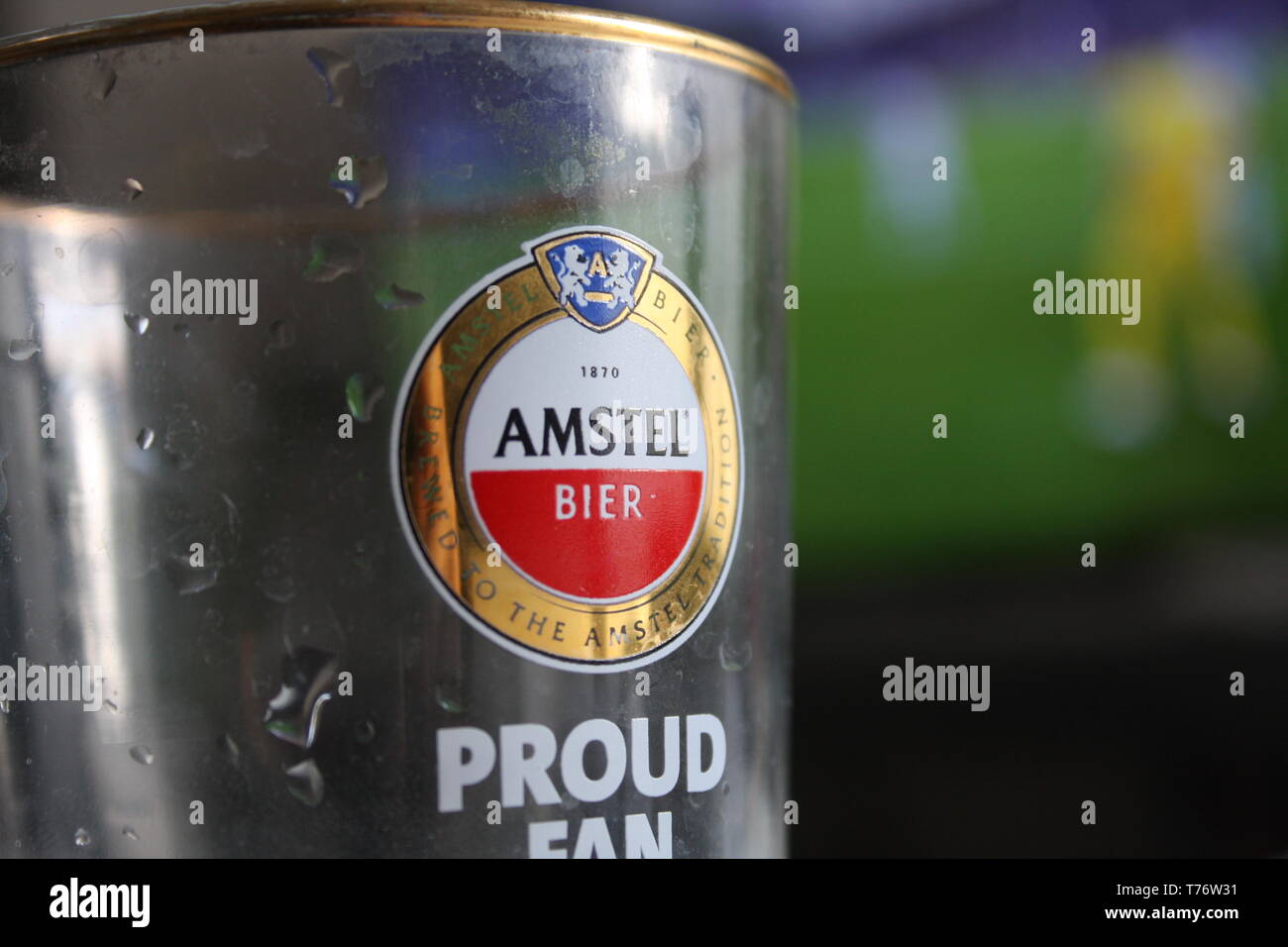 Amstel beer glass hi-res stock photography and images - Alamy