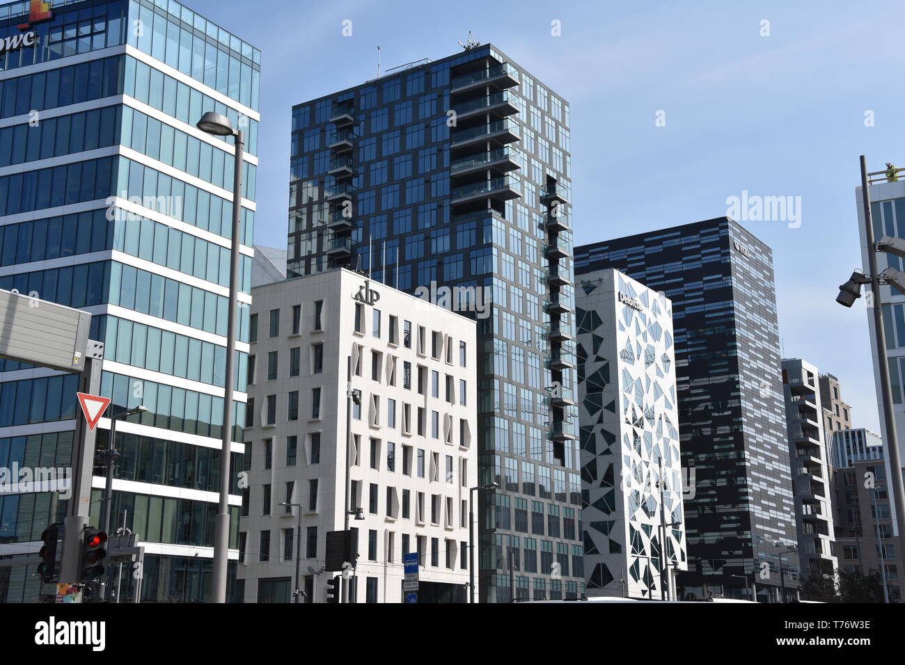 Bar code buildings hi-res stock photography and images - Alamy