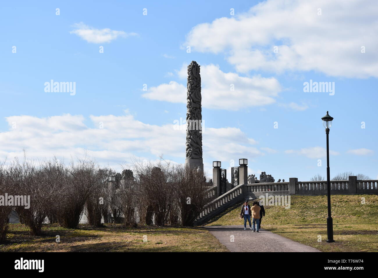Oslo frogner street hi-res stock photography and images - Alamy