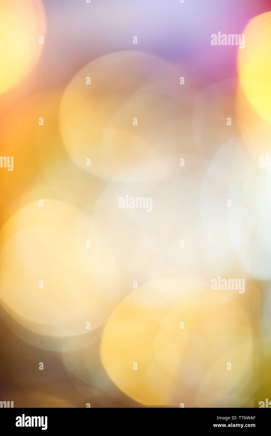 Colourful lights bokeh - abstract background, defocused overlay, bright ...