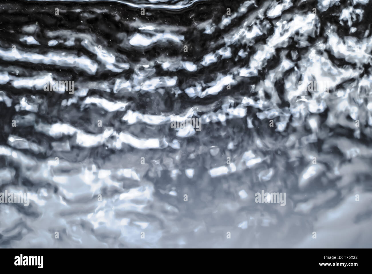 Futuristic design, materials and science concept - Silver metallic ...