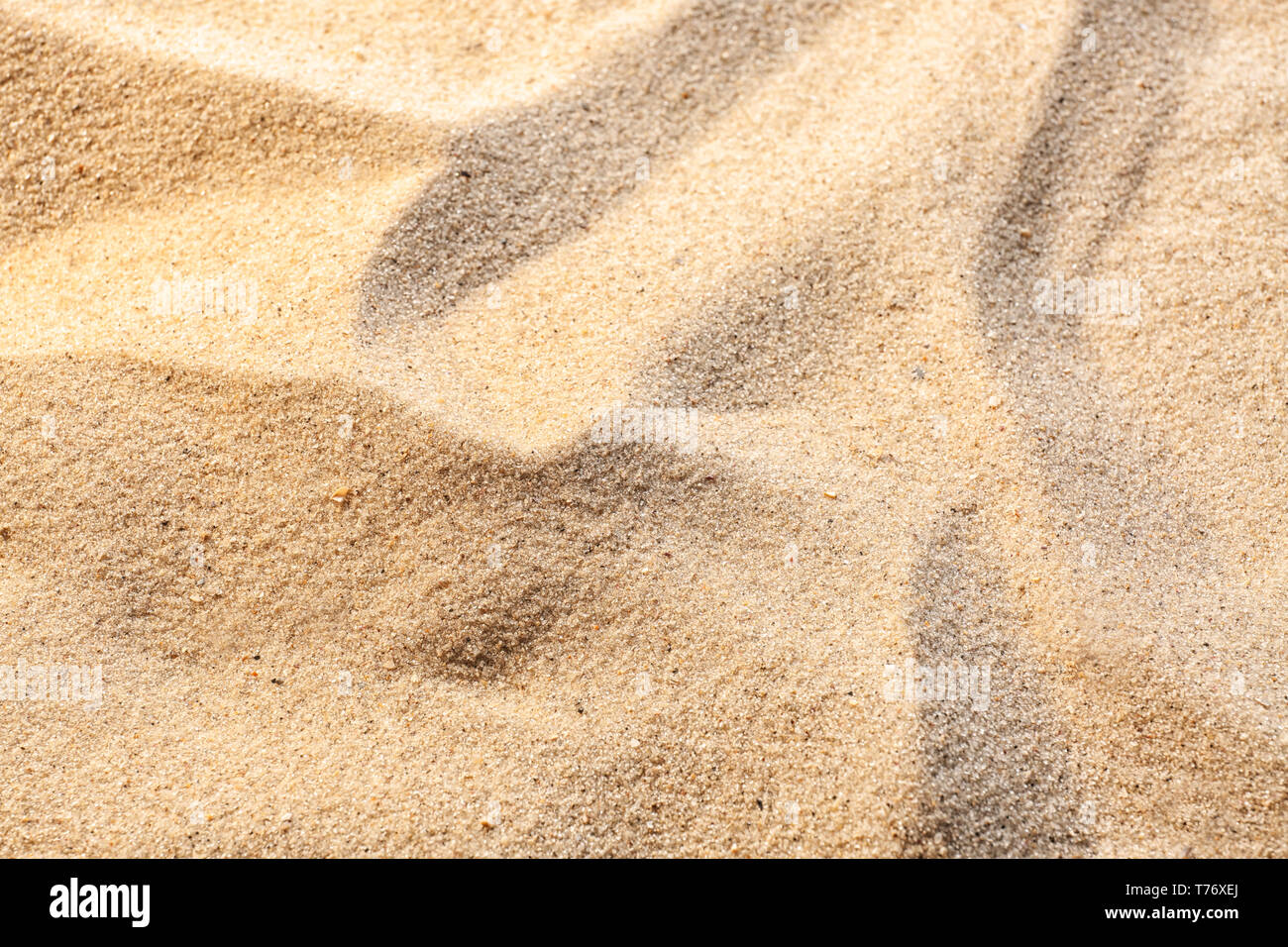 Beach sand, closeup Stock Photo - Alamy