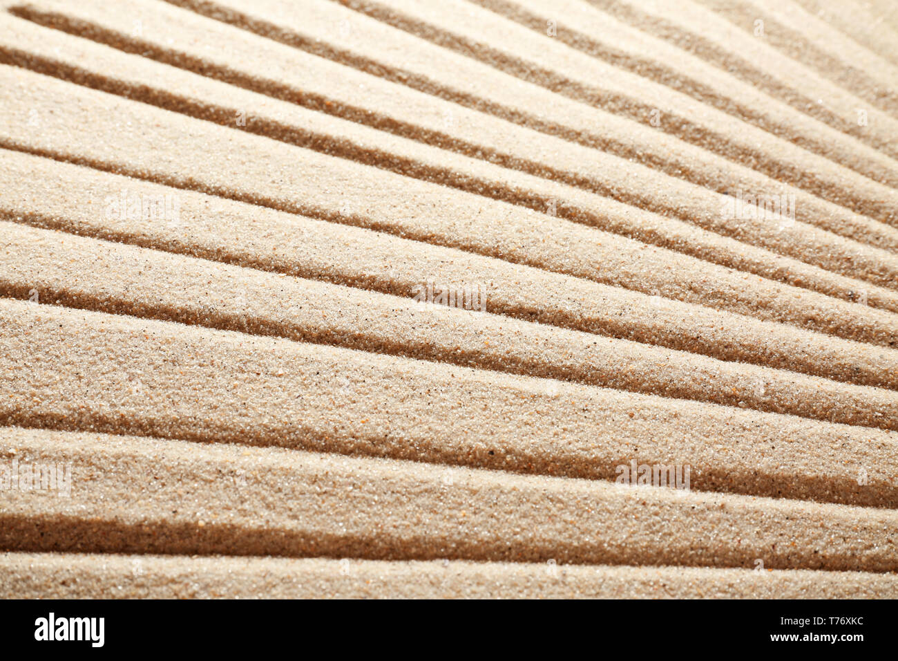 Sand with pattern, closeup Stock Photo - Alamy