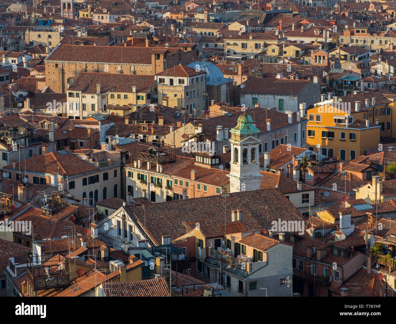 Venetian rooftops hi-res stock photography and images - Alamy