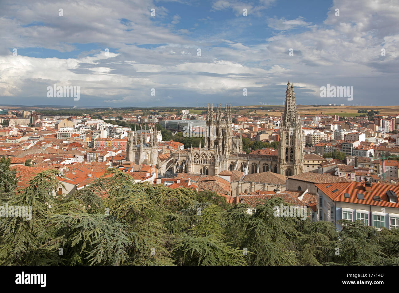 Overview burgos cathedral spain hi-res stock photography and images - Alamy