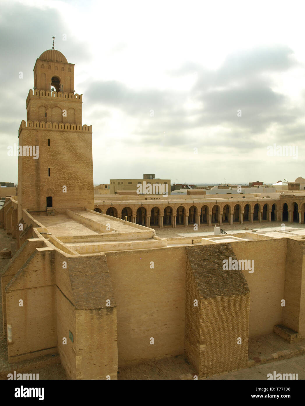 The Great Mosque of Kairouan in Tunisia, North Africa, UNESCO World ...