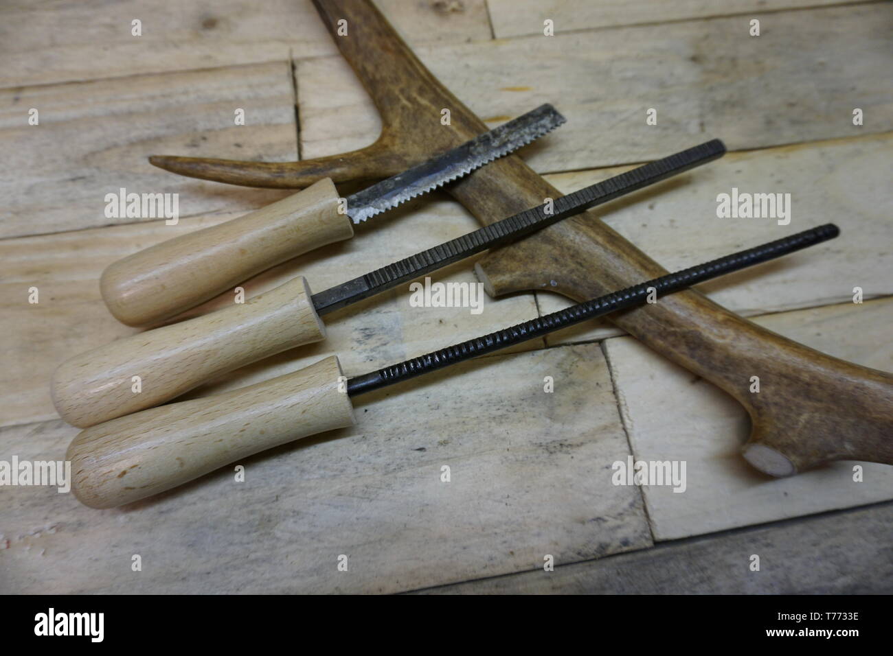 Medieval craftsmen tools hi-res stock photography and images - Alamy