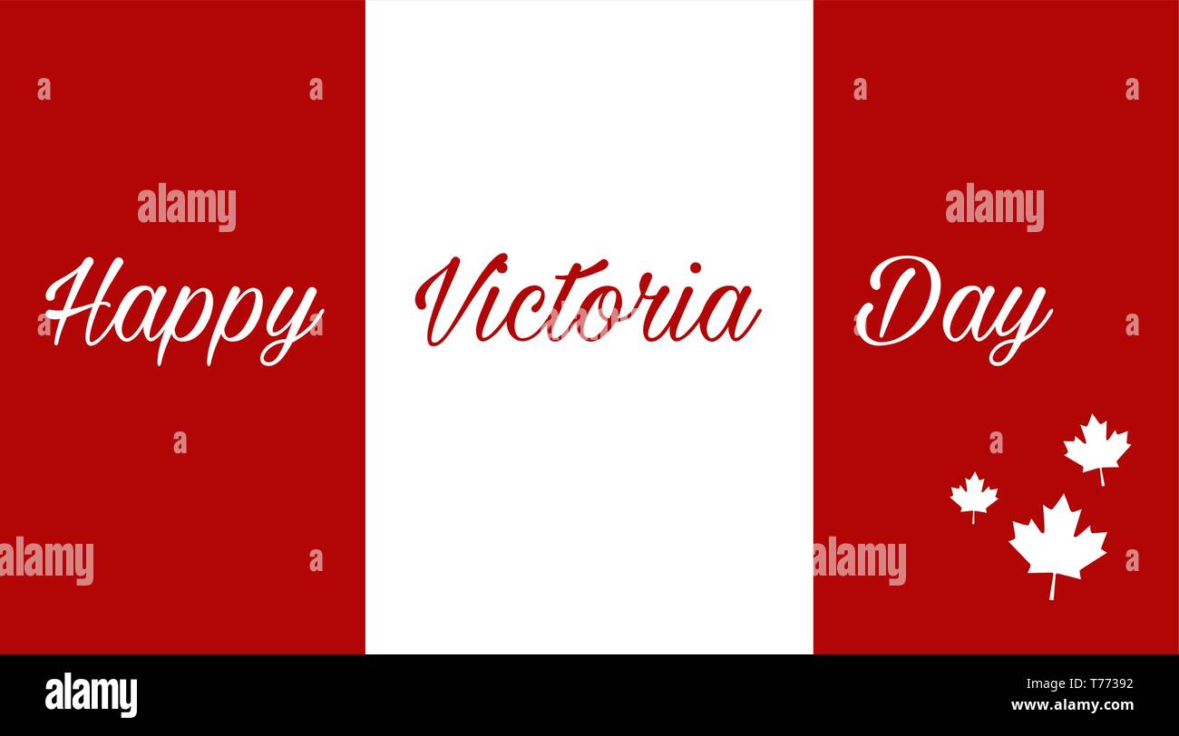 Vector Illustration to Celebrate Victoria Day Stock Vector Image & Art ...