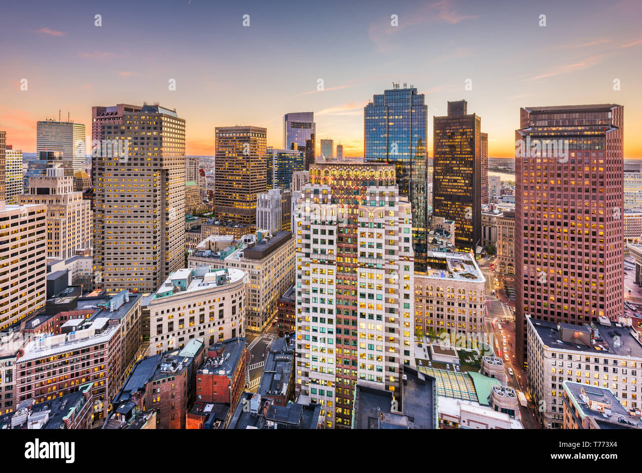 Boston massachusetts avenue hi-res stock photography and images - Alamy