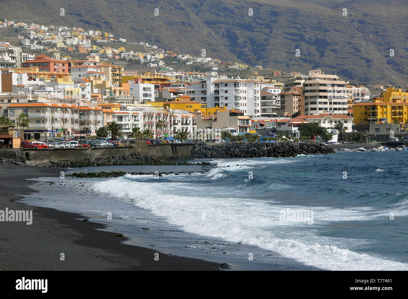 View of Candelaria, Tenerife, Canary Islands, Spain Stock Photo - Alamy