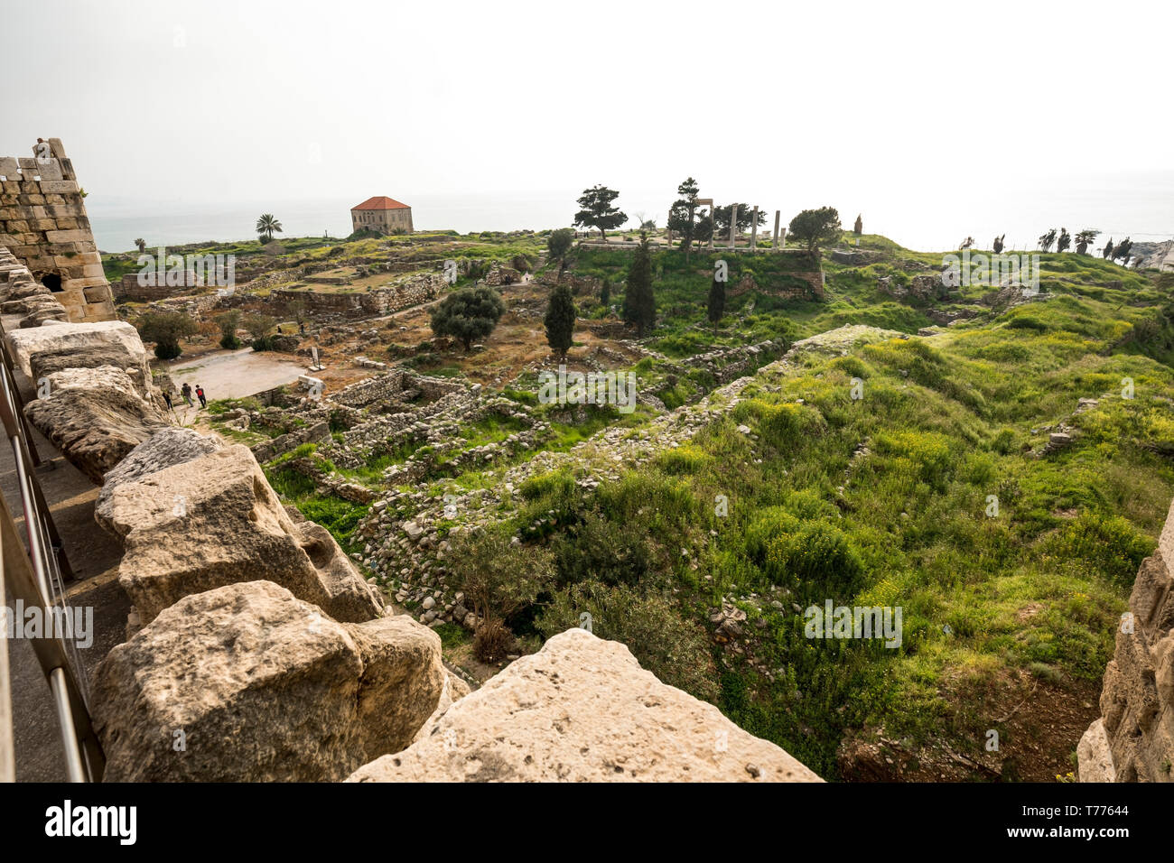 Continuously inhabited for at least 7000 years hi-res stock photography ...