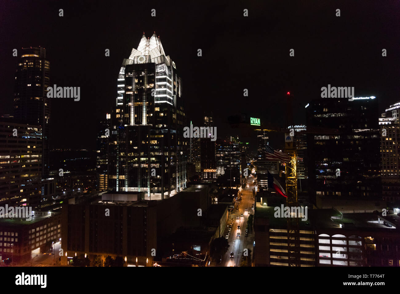 Aerial Downtown Austin Texas High Resolution Stock Photography and ...