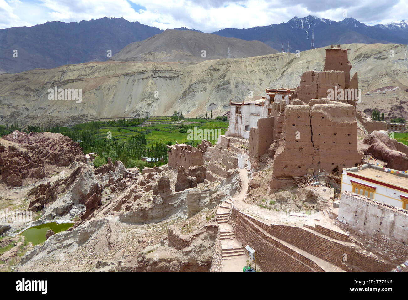 Basgo Monastery in Ladakh, India Stock Photo - Alamy