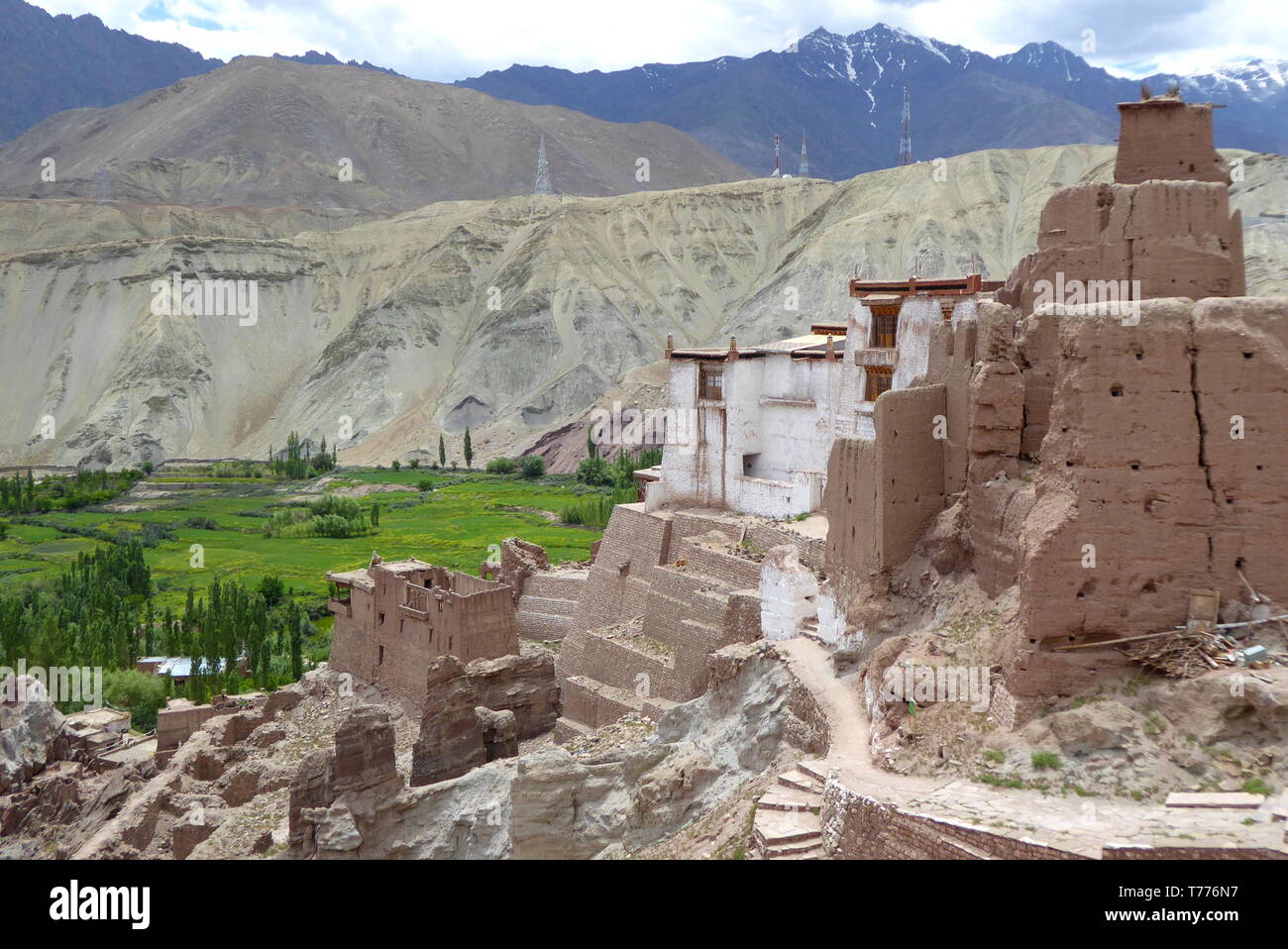 Basgo Monastery in Ladakh, India Stock Photo - Alamy