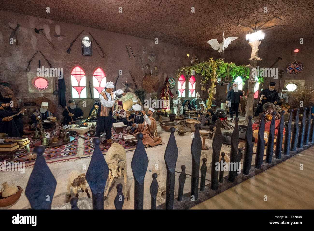 Moussa Castle Museum, Lebanon Stock Photo - Alamy