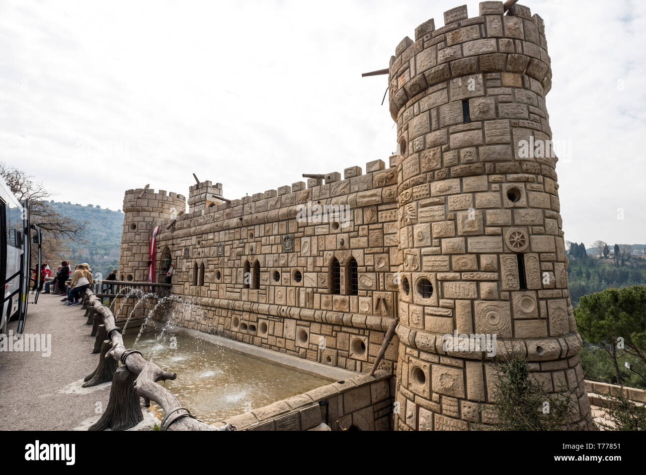 Moussa Castle Lebanon High Resolution Stock Photography and Images - Alamy