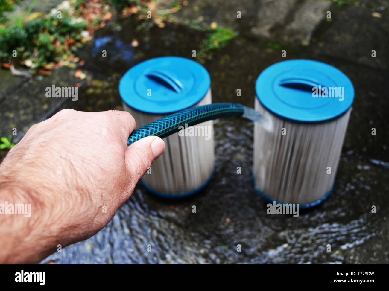Pool tub hi-res stock photography and images - Alamy