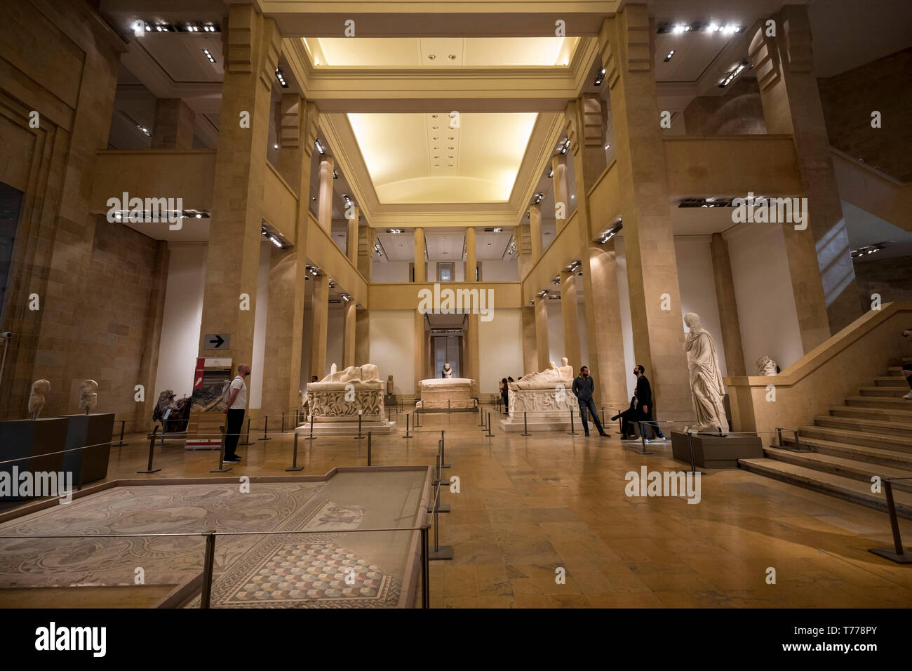 National Museum of Beirut, Lebanon Stock Photo - Alamy