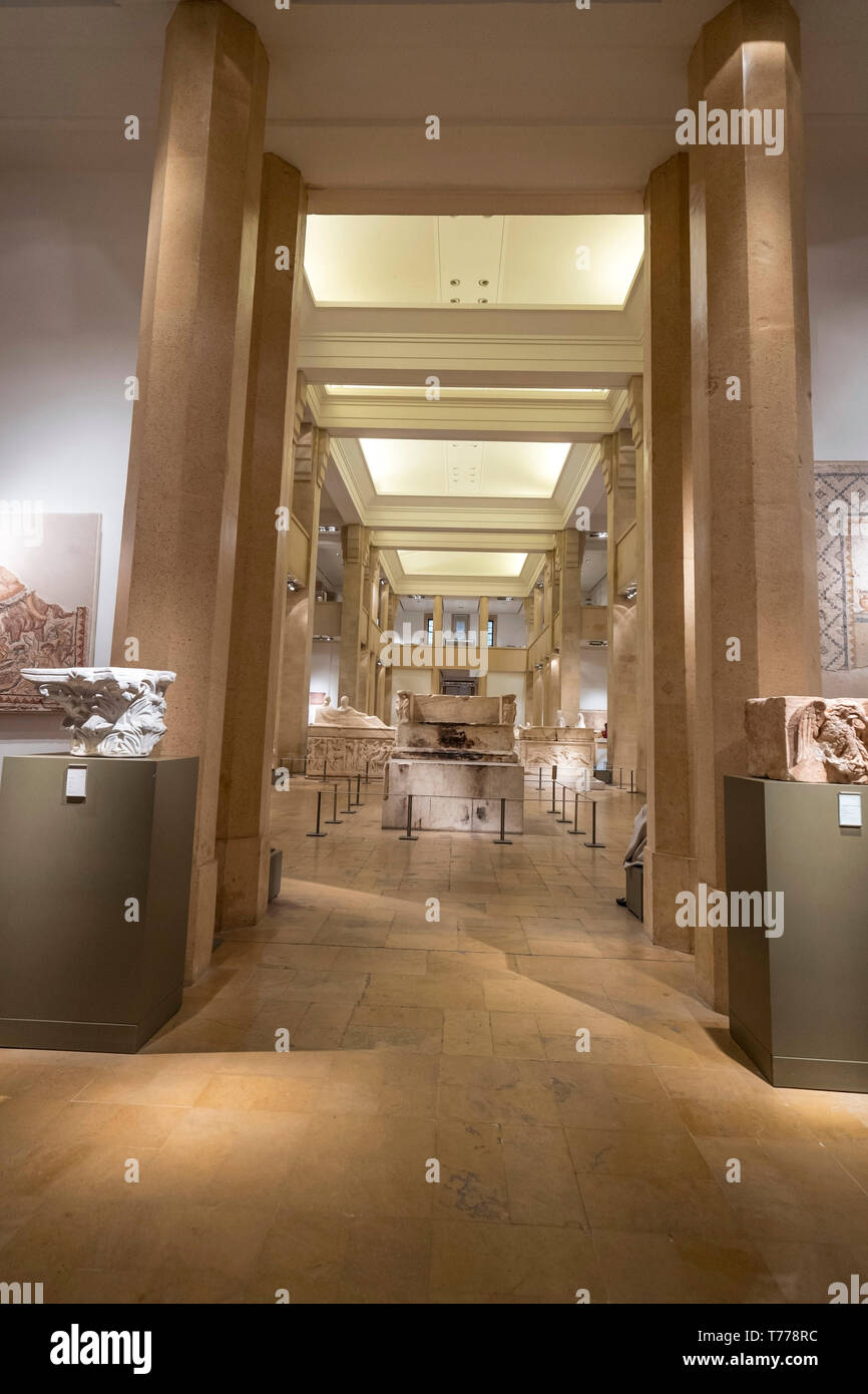 National Museum of Beirut, Lebanon Stock Photo - Alamy