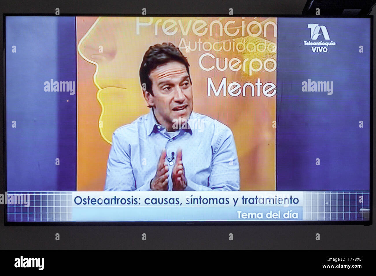 Cartagena Colombia,TV television monitor screen flat screen,medical ...