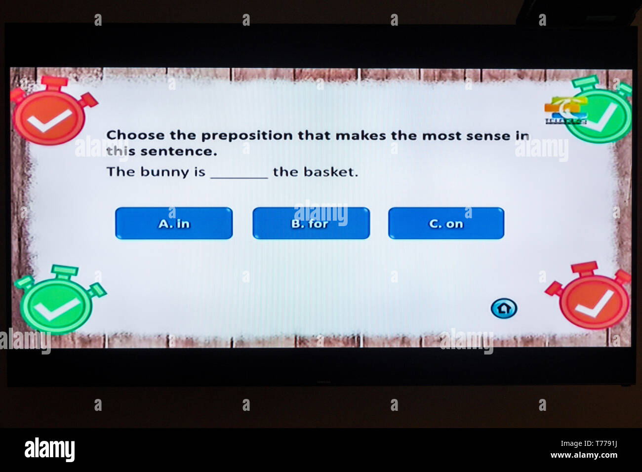 Prepositions hi-res stock photography and images - Alamy