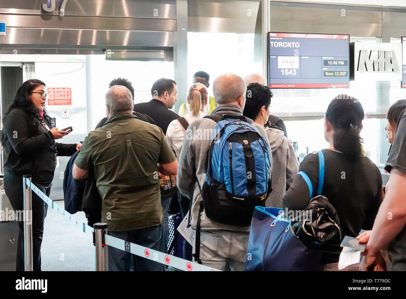Airport Boarding Line