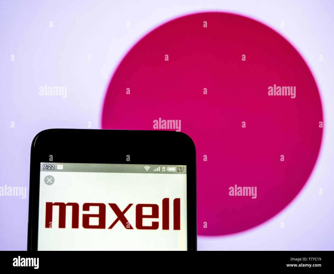 Maxell logo hi-res stock photography and images - Alamy