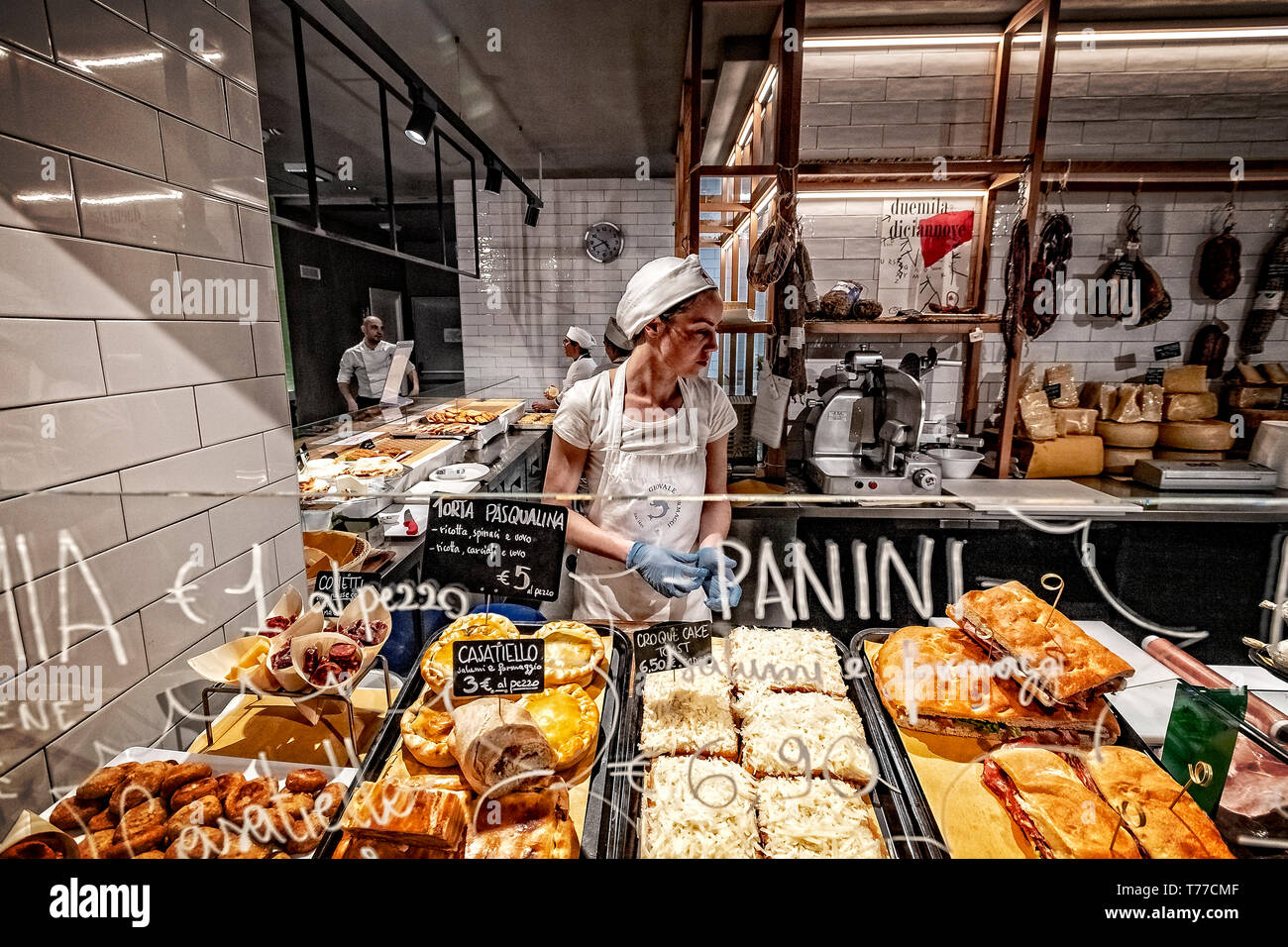 Turin, Italy. 04th May, 2019. Italy Piedmont Turin - The central market ...