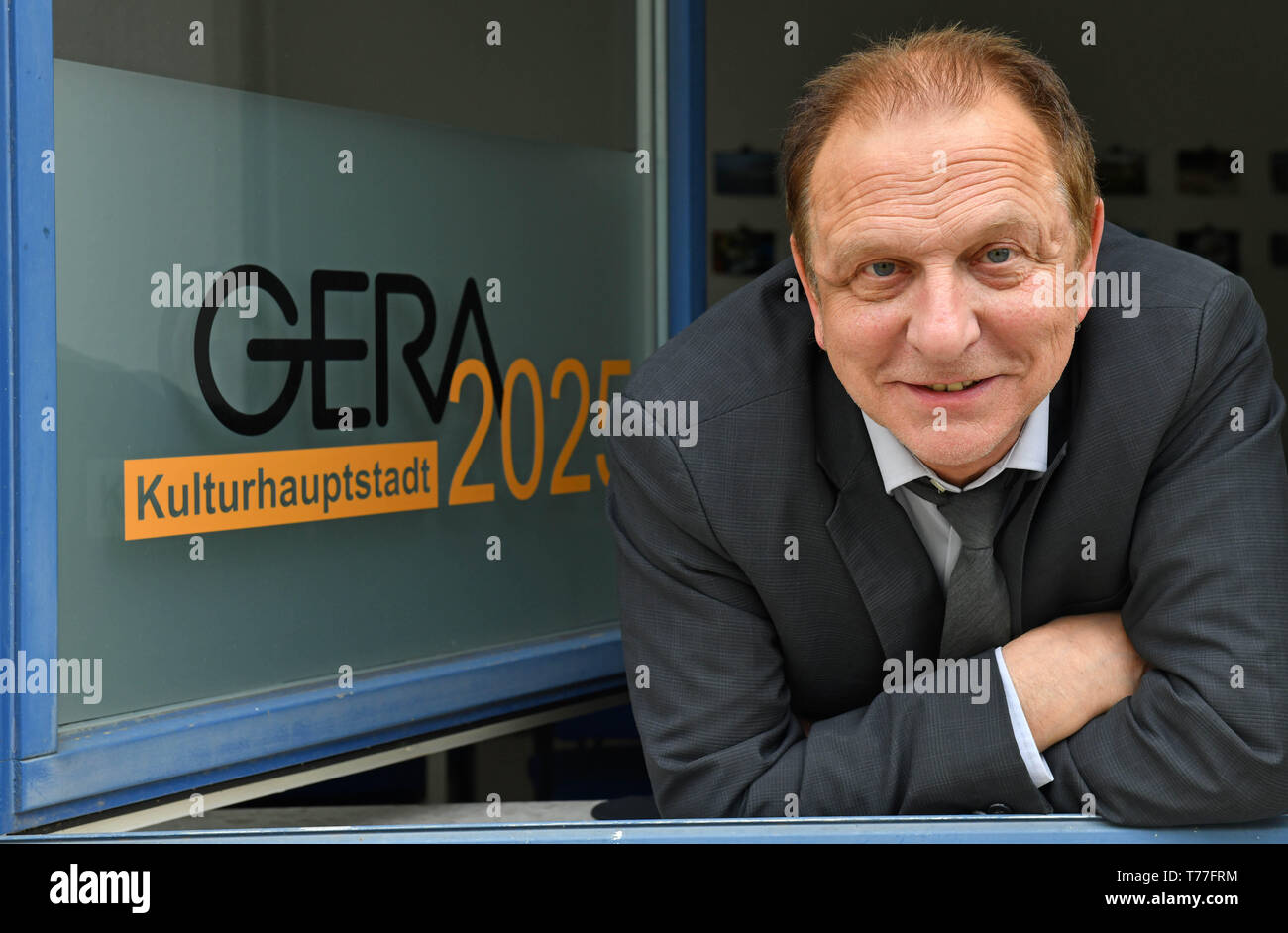 Gera, Germany. 08th Apr, 2019. Peter Baumgardt, Gera's Capital of ...