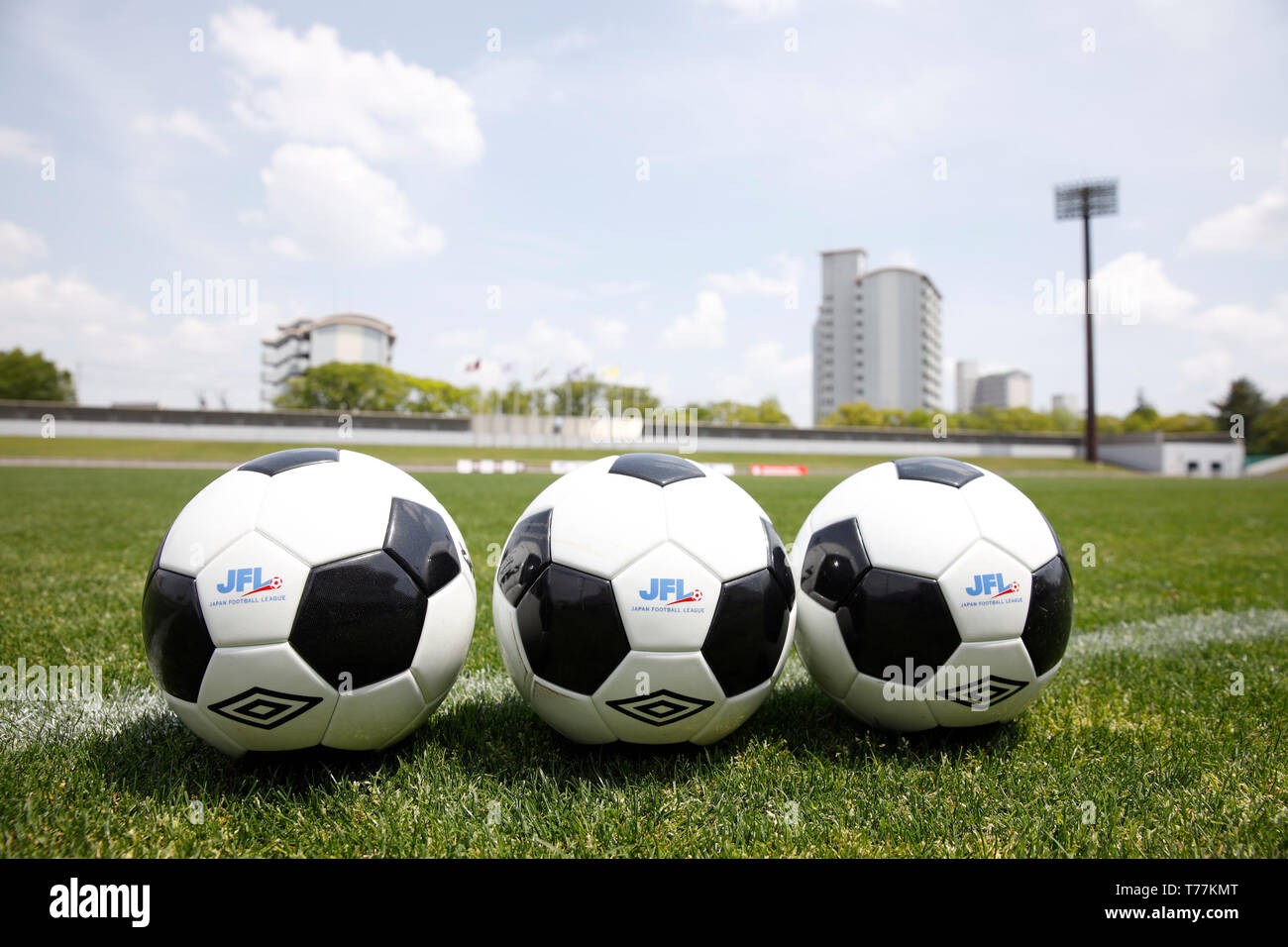 Nagoya City Minato Soccer Field, Aichi, Japan. 5th May, 2019. General ...