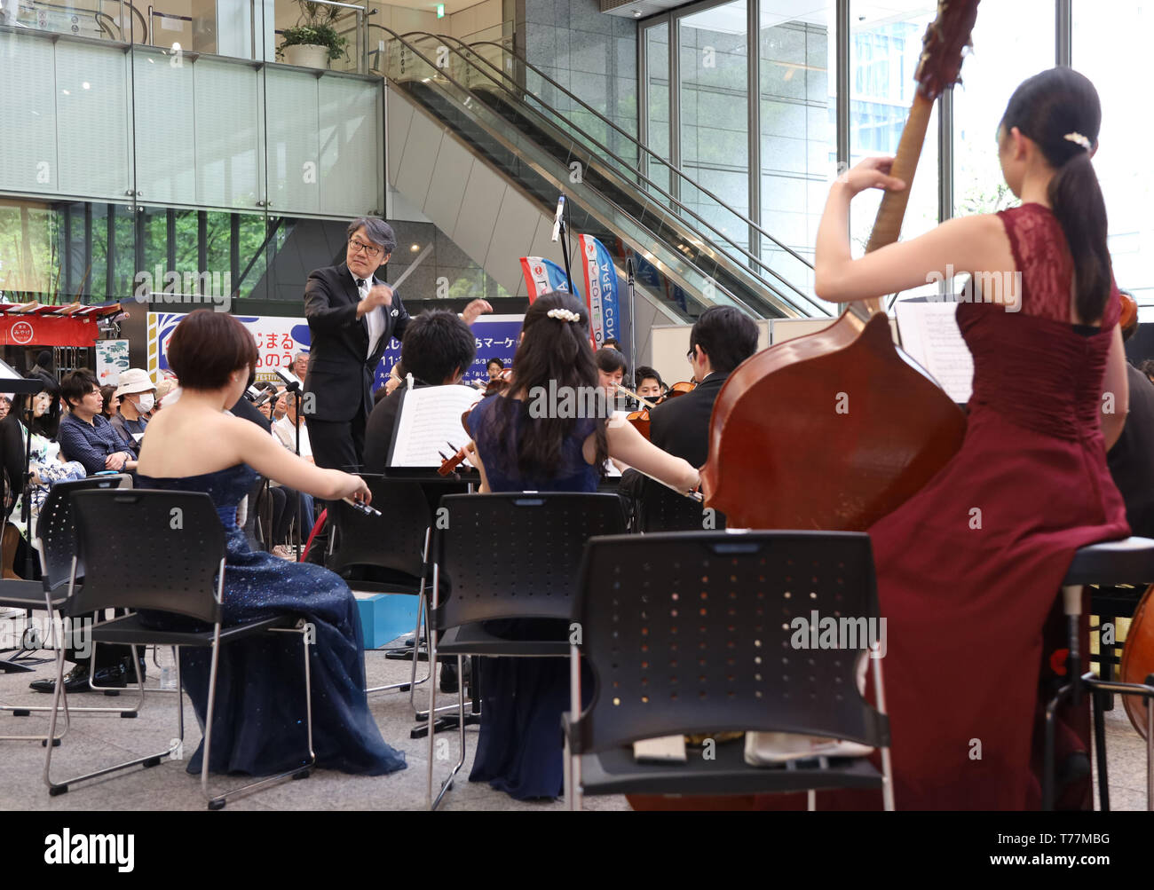 Tokyo, Japan. 3rd May, 2019. Japanese music composer and professor of ...