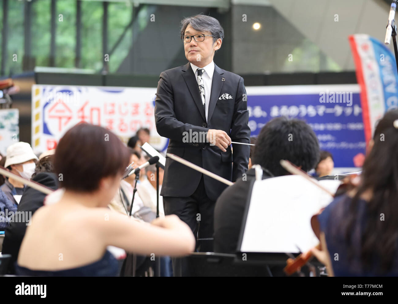 Tokyo, Japan. 3rd May, 2019. Japanese music composer and professor of ...