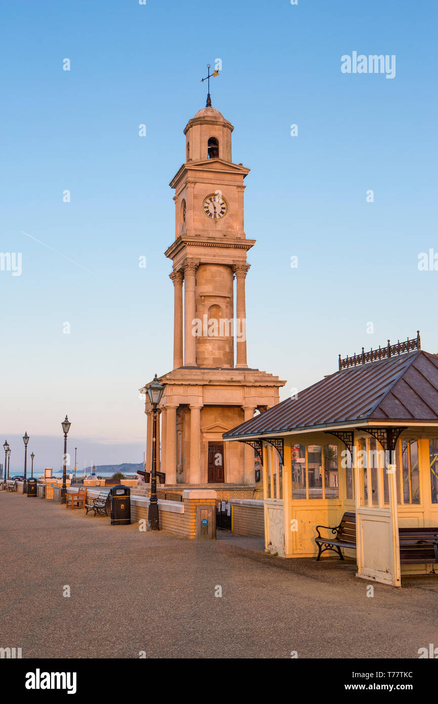 Herne Bay Clock Tower Stock Photo - Alamy