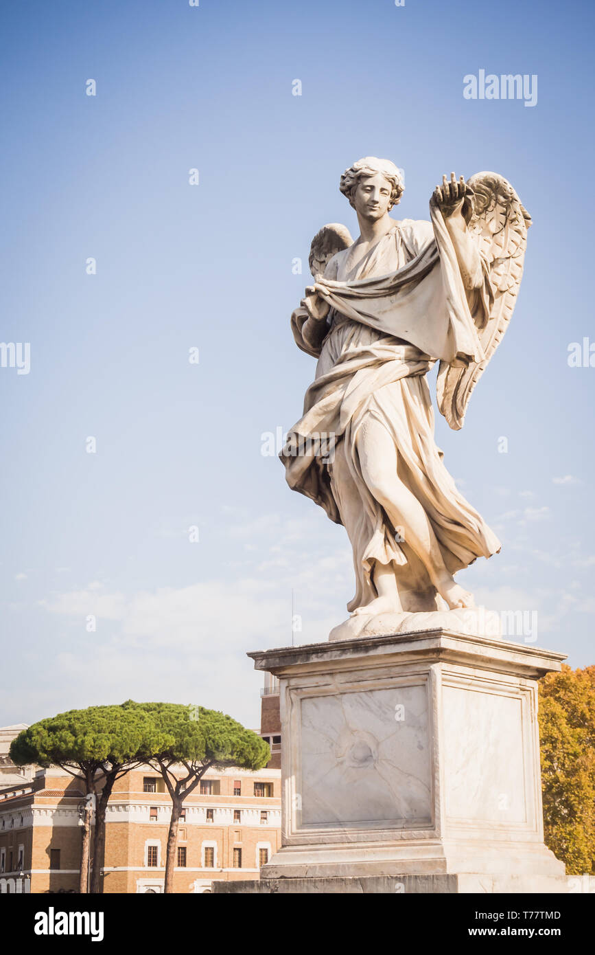 Statue on famous roman hi-res stock photography and images - Alamy