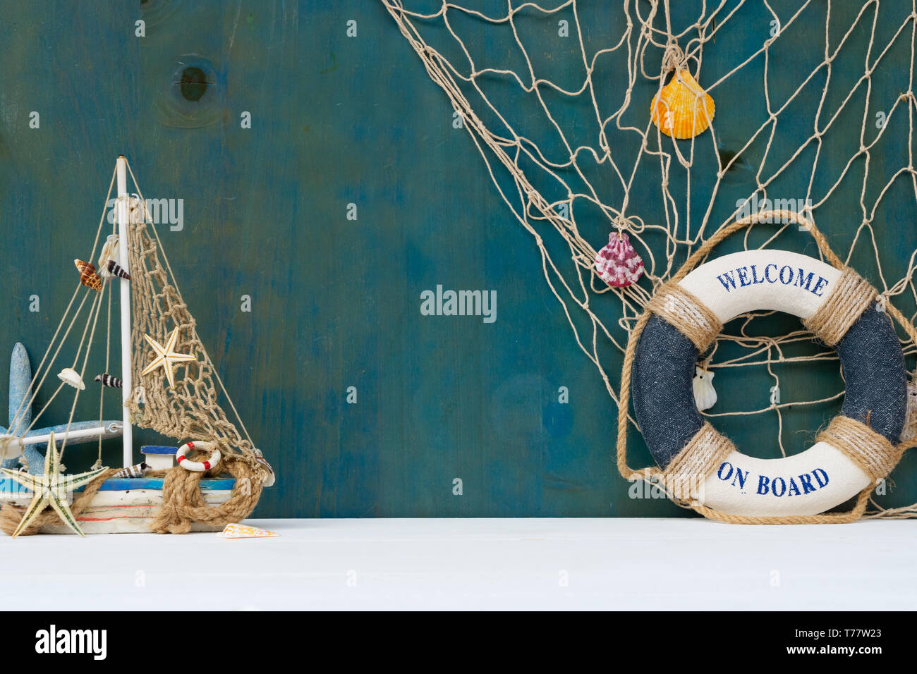 Summer sea still life Stock Photo - Alamy