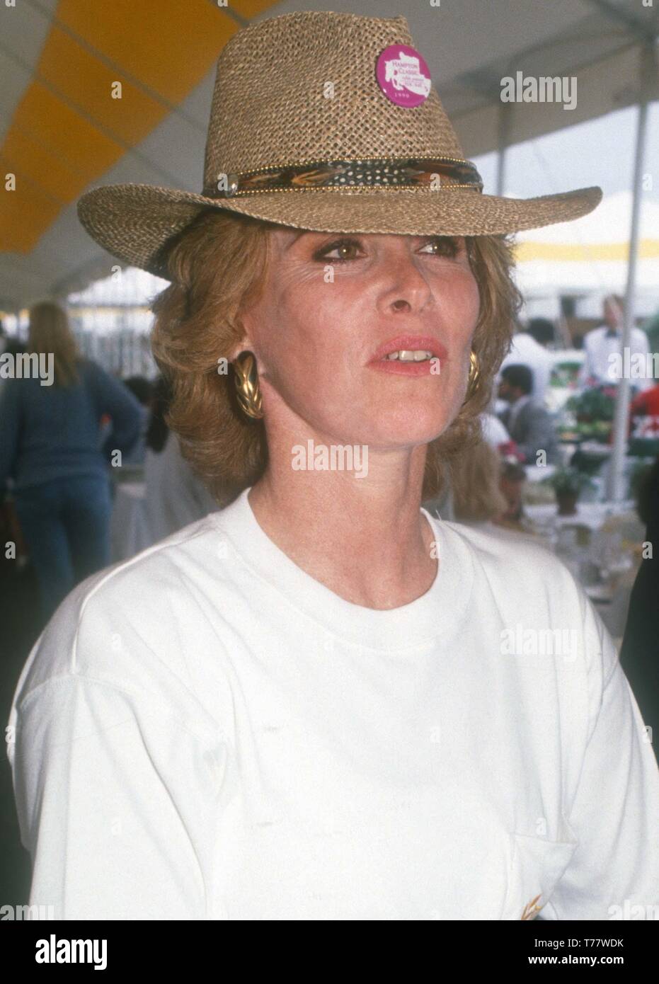 Stephanie Powers 1990 Photo By John Barrett/PHOTOlink.net Stock Photo ...