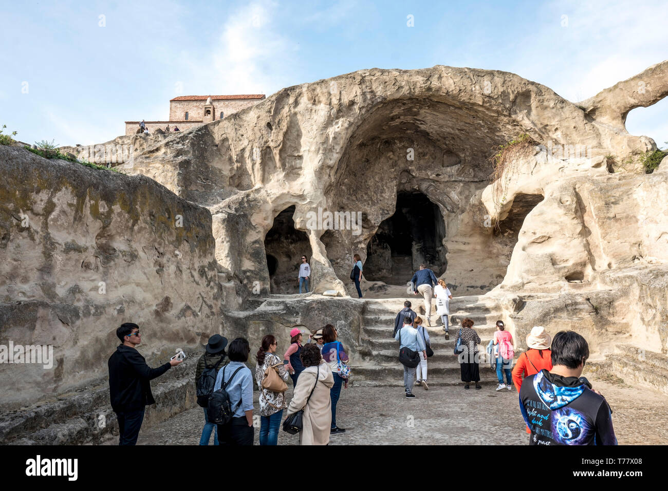 Uplistsikhe Cave Town, Georgia Stock Photo - Alamy