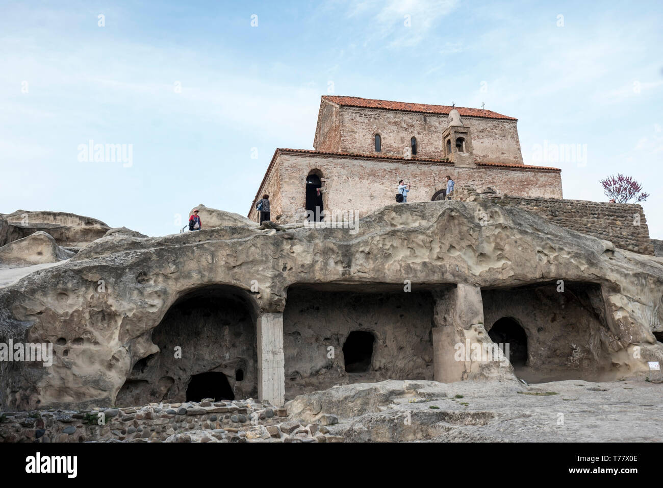 Uplistsikhe Cave Town, Georgia Stock Photo - Alamy