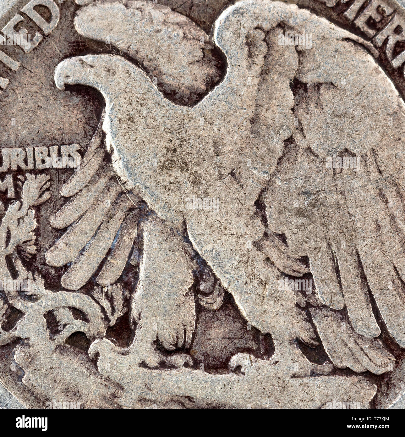 Silver metal texture hi-res stock photography and images - Alamy