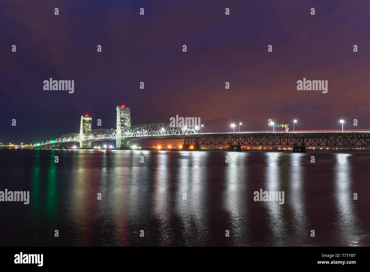 Marine Parkway-Gil Hodges Memorial Bridge as seen from Rockaway, Queens ...