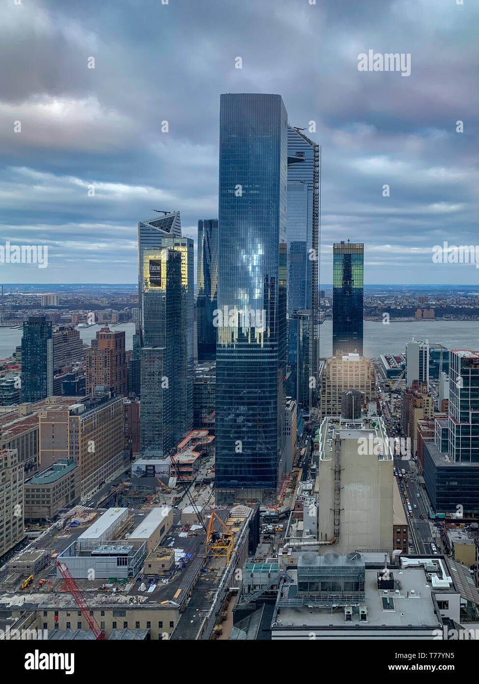 Hudson Yards skyscraper development in Midtown West, New York City ...