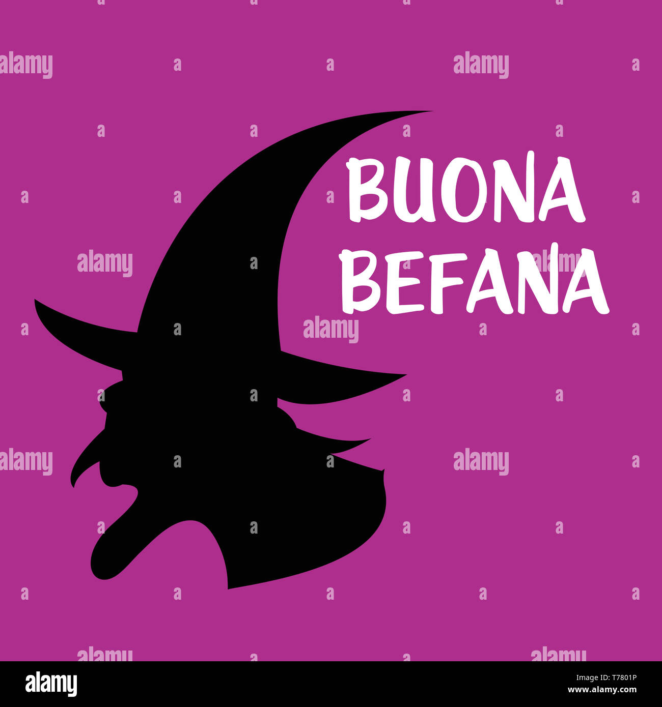 Vector illustration of a background for Happy Epiphany Stock Photo - Alamy